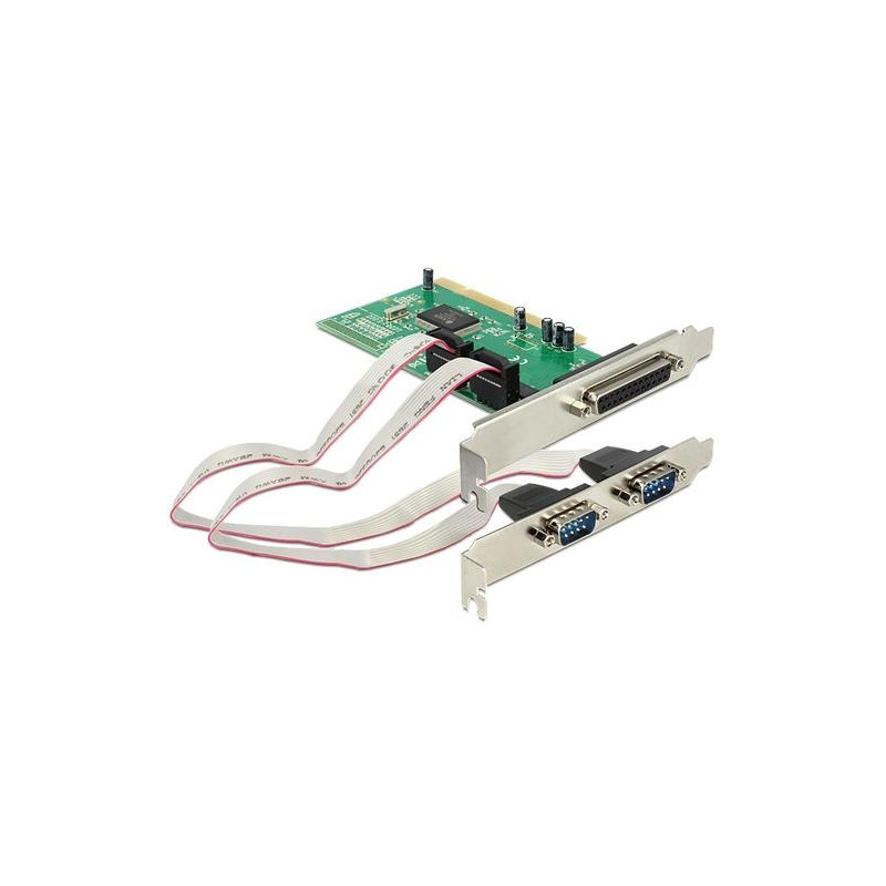 DeLOCK 1x Parallel & 2x Serial - PCI card interface cards/adapter - Add ...