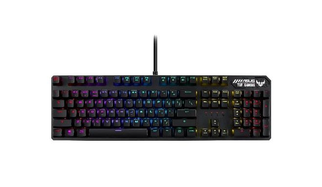 ASUS TUF Gaming K3 keyboard USB QWERTZ German Grey - Keyboards - Photopoint