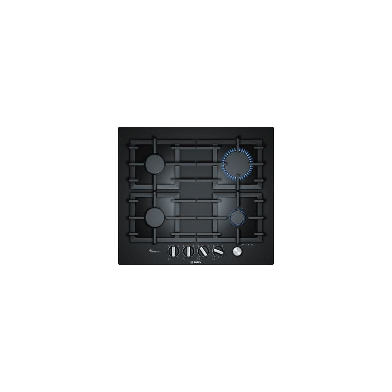 Bosch Serie 6 Hobs Black Built-in Gas 4 zone(s) - Built-in hobs ...