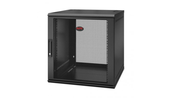 APC NetShelter 12U Wallmount Rack Enclosure Cabinet Single Hinged ...