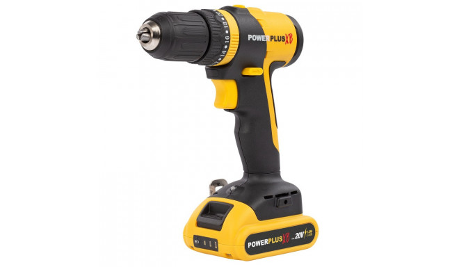 Akutrell 20V 2x1,5Ah, akutrell + tarvikud POWXB10070 POWERPLUS XB ...