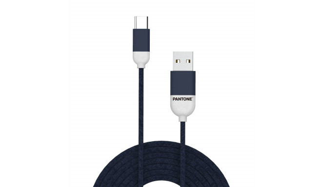 USB-C Cable to USB Pantone PT-TC001-5N Dark blue 1,5 m - Cables ...
