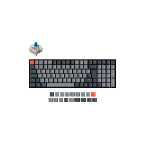 Keychron K4 v2 96% Pla LED BT Gat Blue DE-Layout K4-A2-DE ...