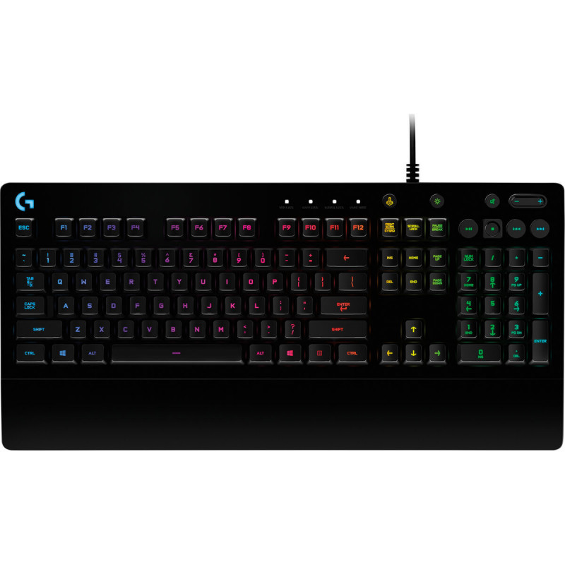 Gaming Keyboard Logitech G213 Qwerty Portuguese Black - Keyboards ...