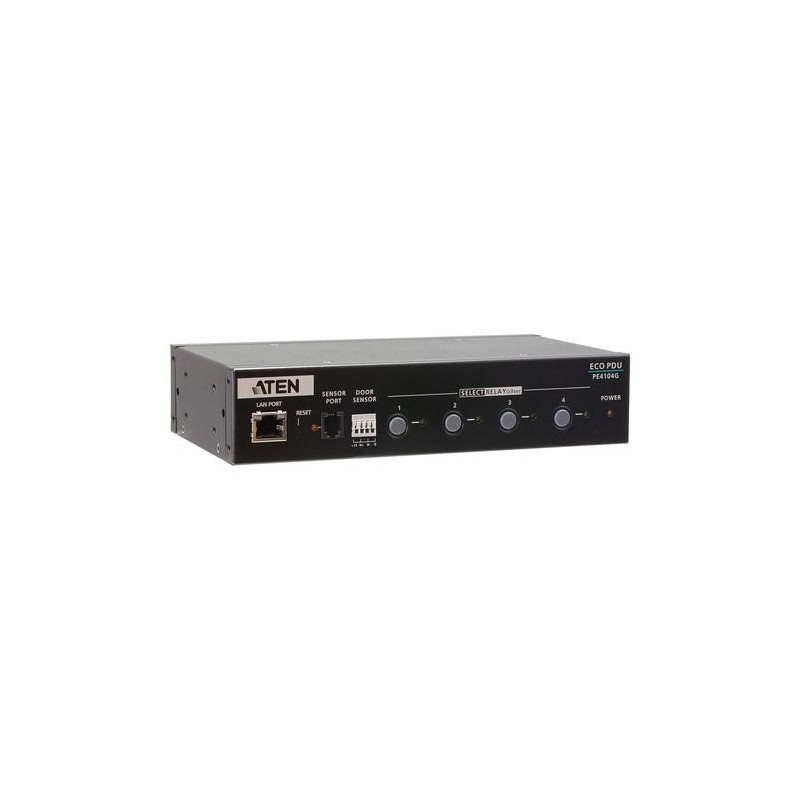 ATEN PE4104G power distribution unit (PDU) 4 AC outlet(s) 1U Black ...