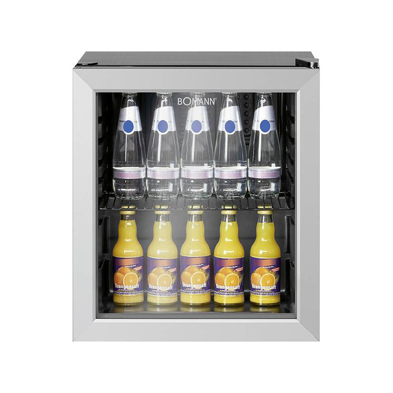 Bomann refrigerator with glass door KSG7282 (open package) - Wine ...