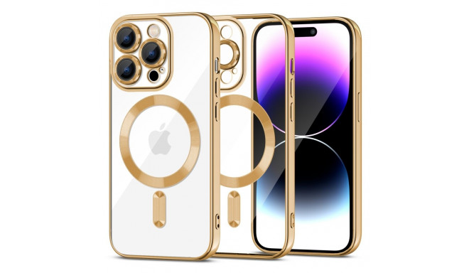 TECH-PROTECT MAGSHINE MAGSAFE IPHONE 15 PRO MAX GOLD - Telefonide ...
