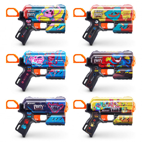 X-SHOT toy gun Poppy Playtime, Skins 1 Flux series, assort., 36649 ...
