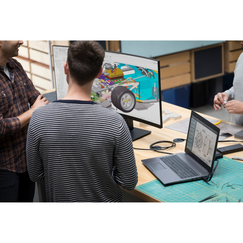 95,25cm/37,5'' (3840x1600) HP Z38c 21:9 14ms IPS HDMI DisplayPort USB-C ...