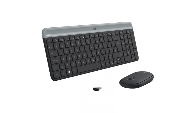 Logitech MK470 Wireless Combo Graphite US - Keyboards - Photopoint