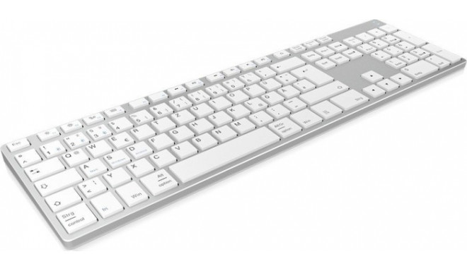 DE Layout - KeySonic KSK-8022BT DE silver - Keyboards - Photopoint