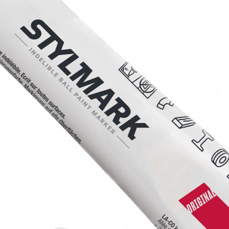 Kuulmarker Markal STYLMARK tuubis 3mm, valge - Markerid - Photopoint