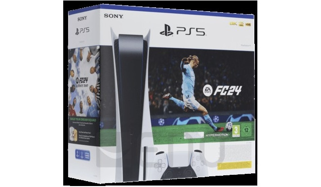 Sony PS5 Konsole Disc + EA Sports FC24 (DLC Code) - Mängukonsoolid ...