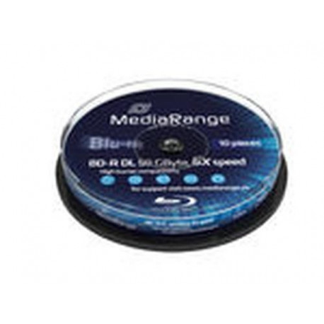 MediaRange MR507 blank Blu-Ray disc BD-R 50 GB 10 pc(s) - Blu-ray discs ...