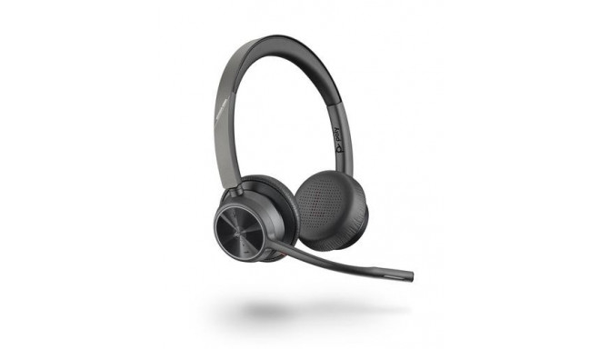 POLY Voyager 4320 UC Headset Wireless Head-band Office/Call center USB ...