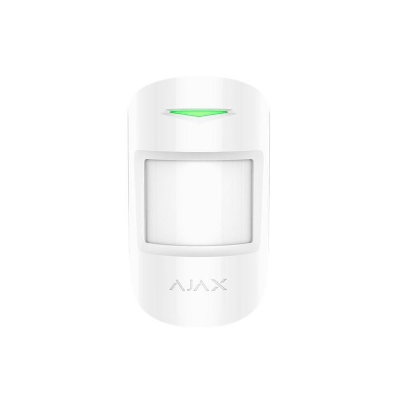 Ajax MotionProtect Passive infrared (PIR) sensor Wireless Wall White ...