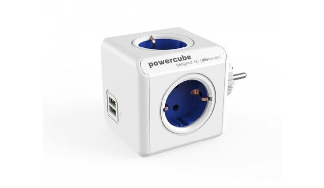 Allocacoc PowerCube Original USB power extension 4 AC outlet(s) Indoor ...