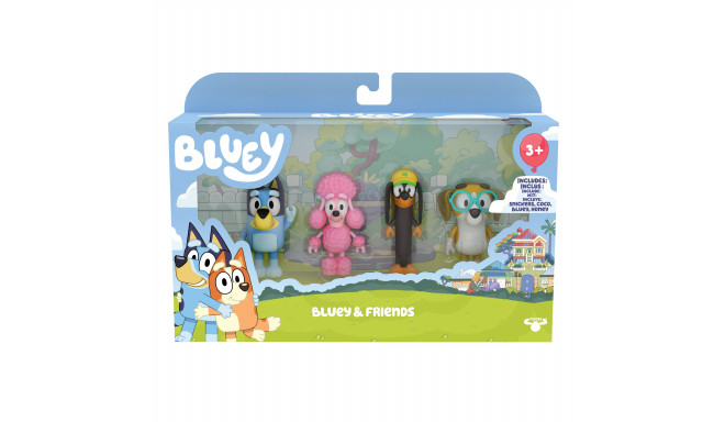 BLUEY Figure 4-pack - Toy figures - Photopoint