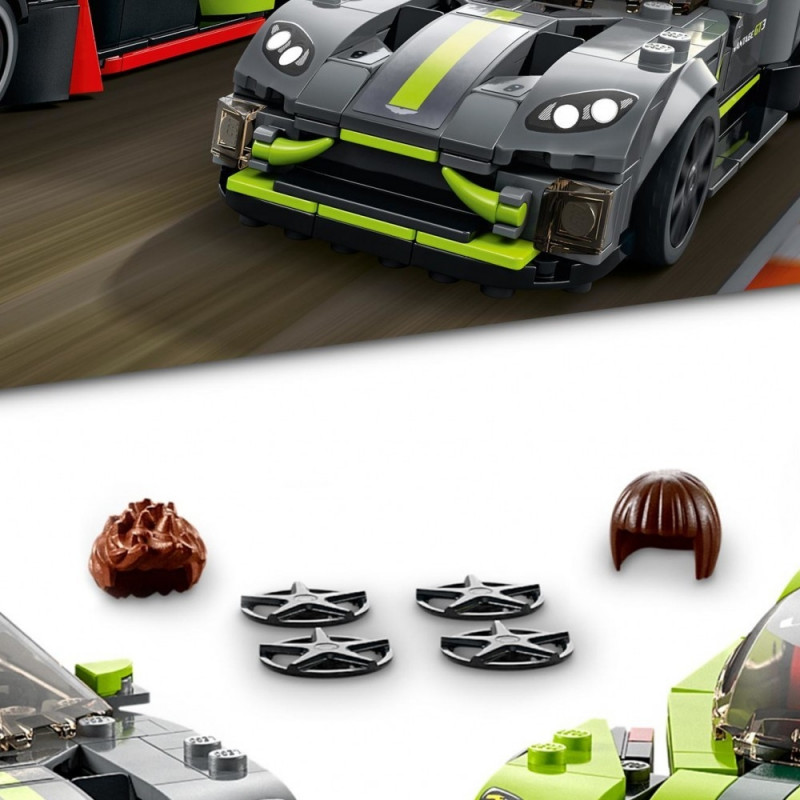 SOP LEGO Aston Martin Valkyrie AMR Pro & Aston Martin Vantage GT3 76910 ...