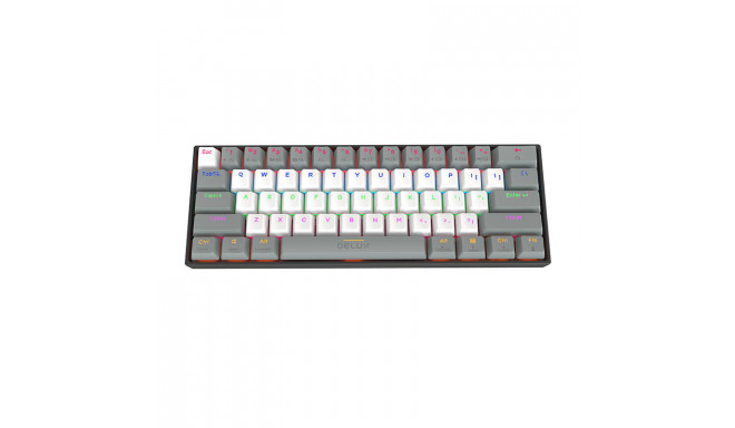 Wireless Mechanical Keyboard Delux KM33 BT RGB (grey&white ...