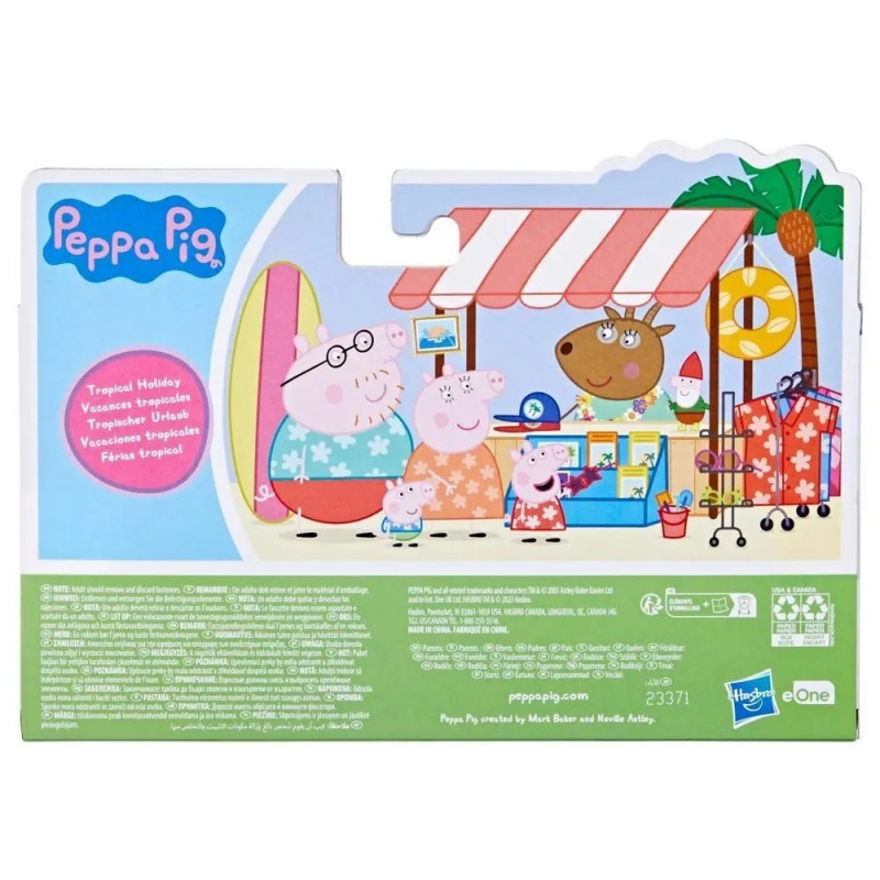 Figures set Peppa Pig Peppas Family Holiday - Mängufiguurid - Photopoint