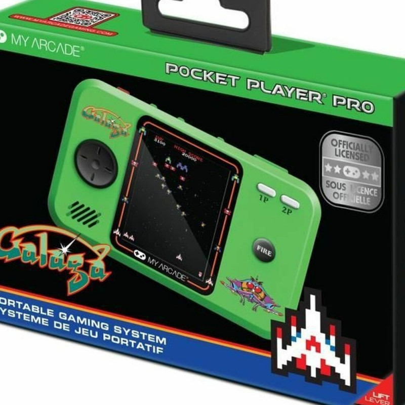 Portable Game Console My Arcade Pocket Player PRO - Galaga Retro Games ...