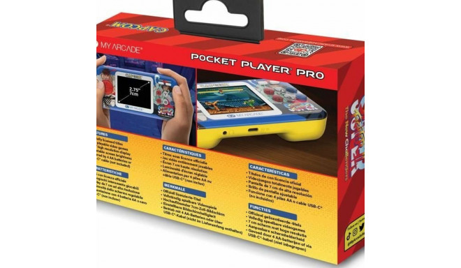 Portable Game Console My Arcade Pocket Player PRO - Super Street ...