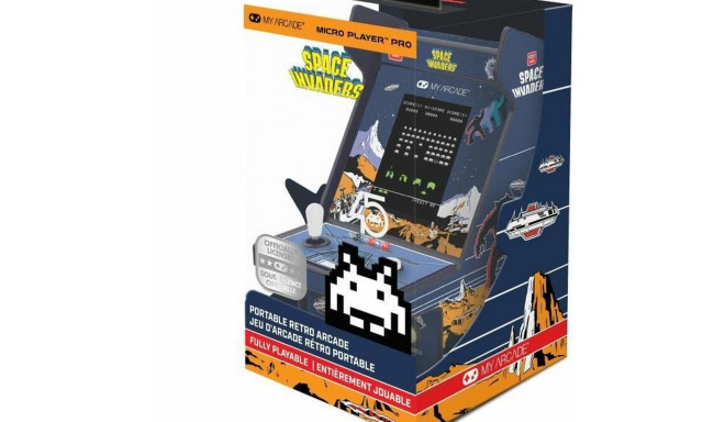 Portable Game Console My Arcade Micro Player PRO - Space Invaders Retro ...