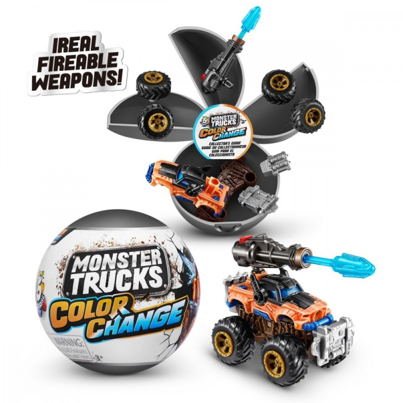 Figures Monster Truck Capsule cartoon 48 pcs - Mängufiguurid - Photopoint