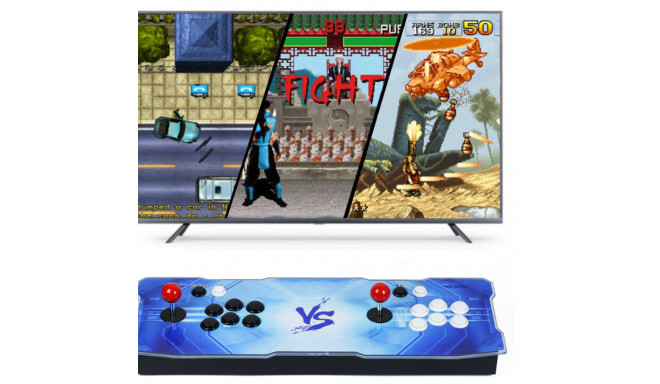 RoGer BP-3001-SCP Pandora's BOX console / 5000 retro and 3D games / 2 ...