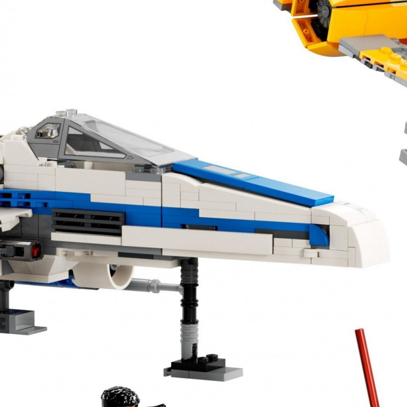 "LEGO Star Wars New Republic E-Wing cs. Shin Hatis Starfighter 75364 ...