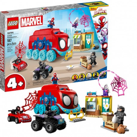LEGO 10791 Spider-Man Mobile Headquarters Constructor - Mänguklotsid ...