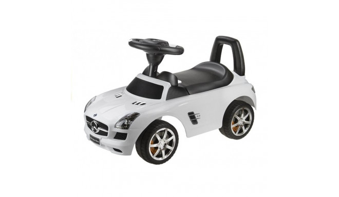 Mercedes-Benz SLS AMG White - Kids Push Along Ride On Car - ATV'd ...
