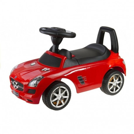 Mercedes Benz Red - Kids Push Along Ride On Car - ATV'd - Photopoint