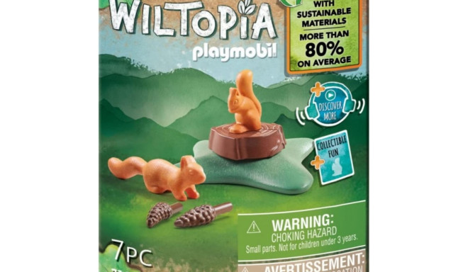 Figures set Wiltopia 71065 Squirrels - Bricks and blocks - Photopoint