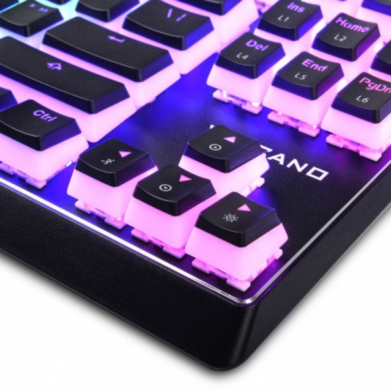 WIRED MECHANICAL RGB KEYBOARD VOLCANO - Klaviatuurid - Photopoint
