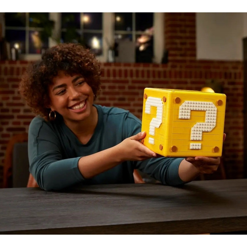 LEGO SUPER MARIO 71395 SUPER MARIO 64 QUESTION MARK BLOCK - LEGO ...
