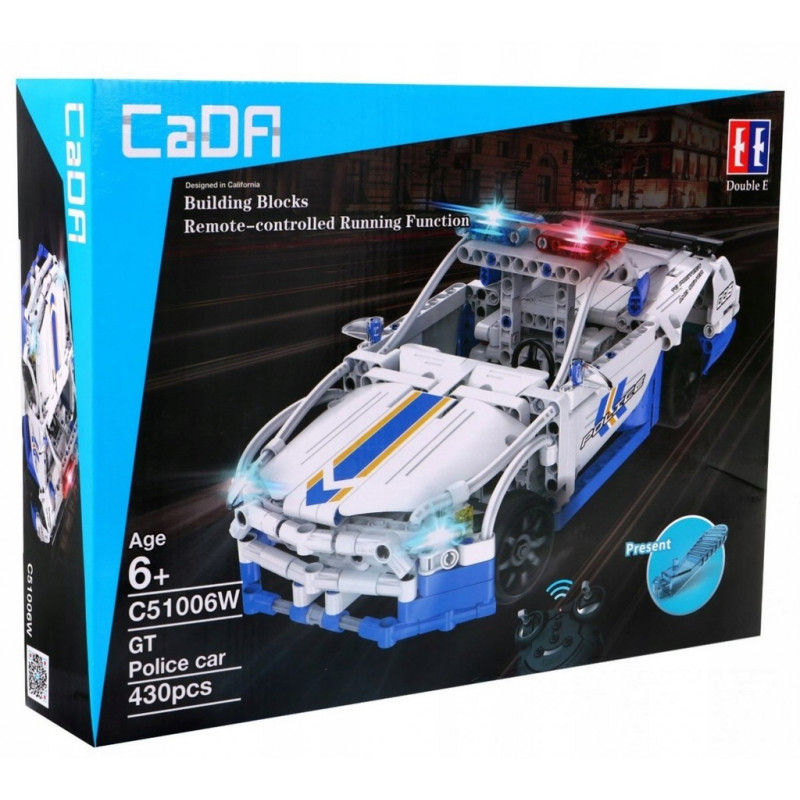CaDa constructor remote control police car C51006 - RC cars - Photopoint
