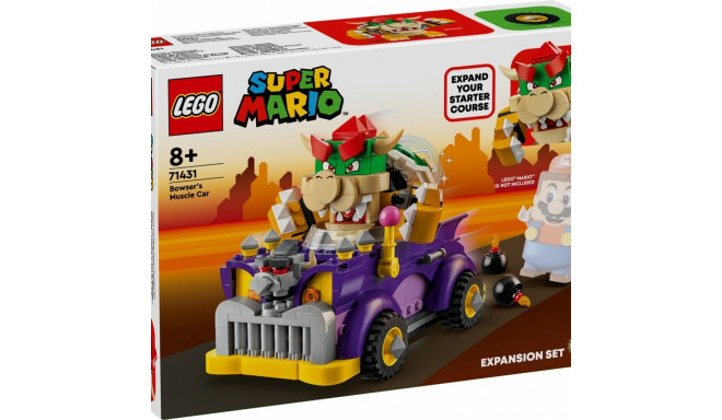 Bricks Super Mario 71431 Bowsers Muscle Car Expansion Set - LEGO ...