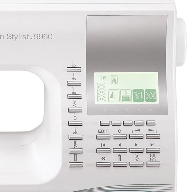 Singer 9960 Quantum Stylist sewing machine, white - Õmblusmasinad ...