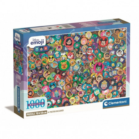 Puzzles 1000 elements Compact Disney Emoji - Pusled - Photopoint