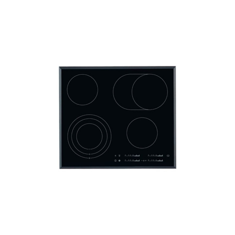 AEG HK654070FB Black Built-in Zone induction hob 4 zone(s ...