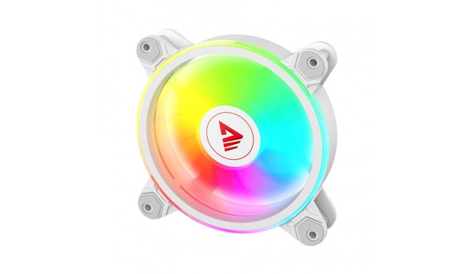 SAVIO FAN-01 WHITE 4-pack 120mm ARGB fan including controller and ...