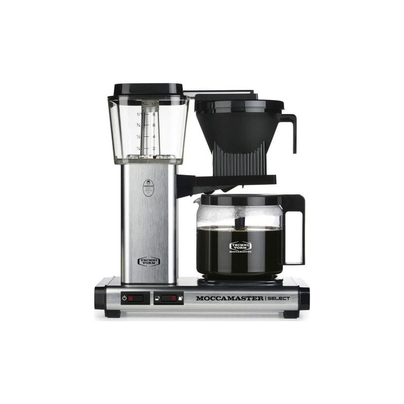 Moccamaster KBG 741 Select Silver drip coffee machine - Kohvi- ja ...