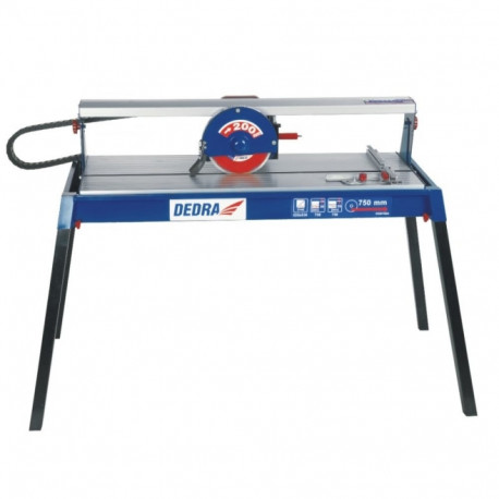 Dedra Tile cutter 800W, disc 200mm, cutting l - Настольные пильные ...