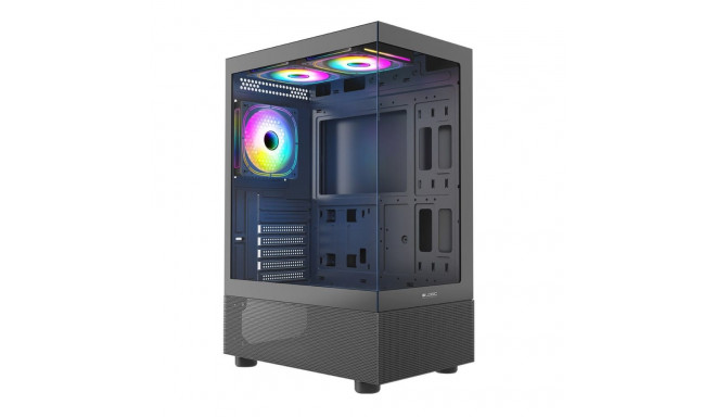 Logic LOOK ARGB MIDI USB TYPE-C Computer Case Black - Korpused - Photopoint