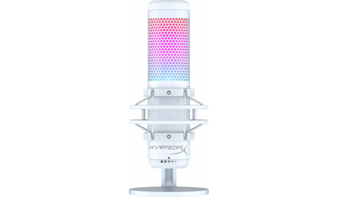 HyperX QuadCast S White PC microphone - Mikrofonid - Photopoint