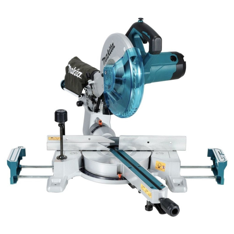 Makita chop and miter saw LS1110F 260mm blue 1 450 watts Photopoint