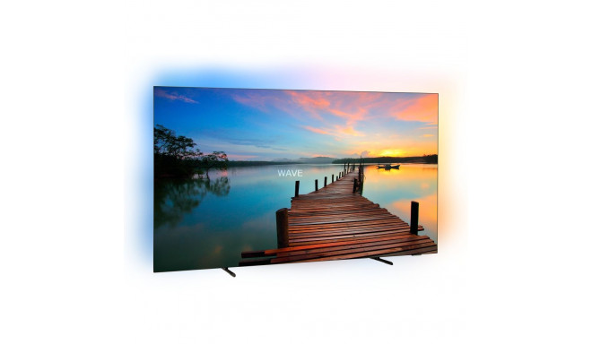 Philips 55OLED718/12, OLED television - 55 - grey, UltraHD/4K ...