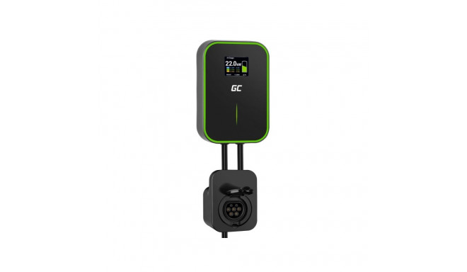 GREEN CELL WALLBOX EV POWERBOX 22KW WITH SOCKET & RFID - Elektriauto ...